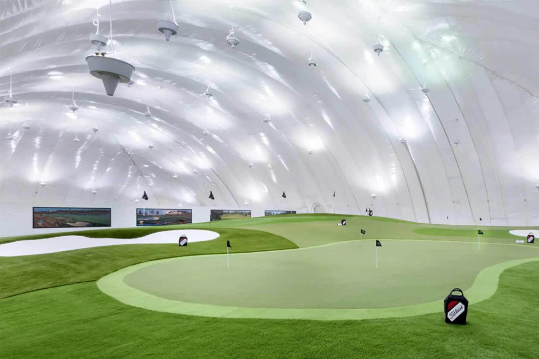 Sportsplex: Turning Stone Golf Dome | Driving Range, Golf Lessons